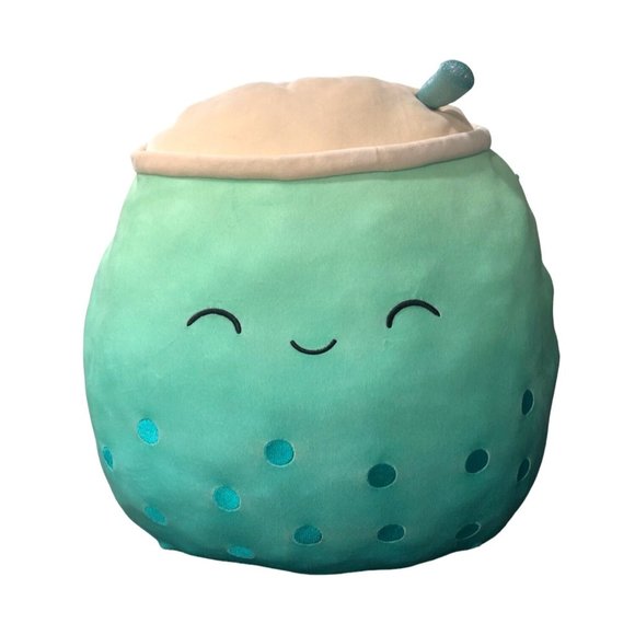 Squishmallows | Toys | Squishmallow Jakarria Boba Tea Aqua Blue Green ...